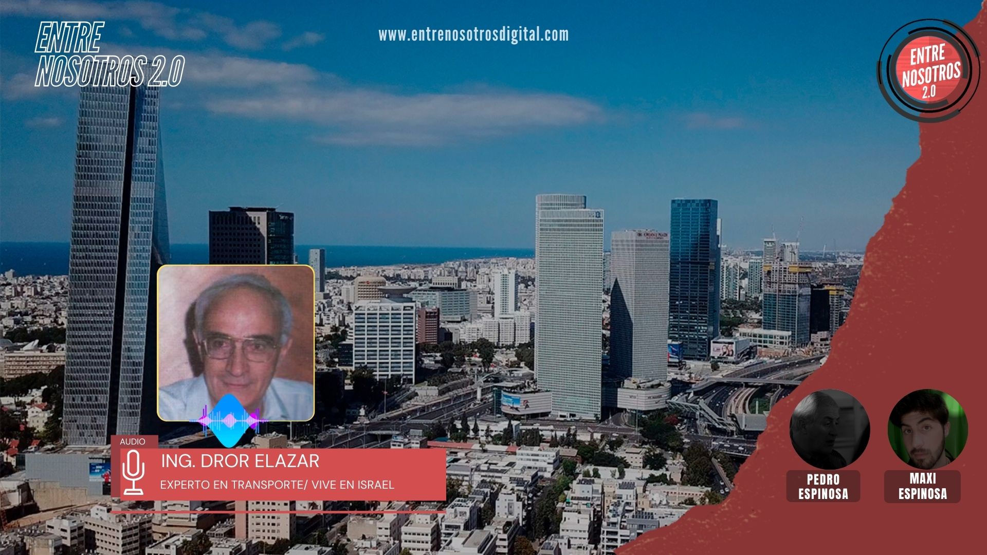Desde Israel hablamos con el Ing. Dror Elazar - Entre Nosotros 2.0